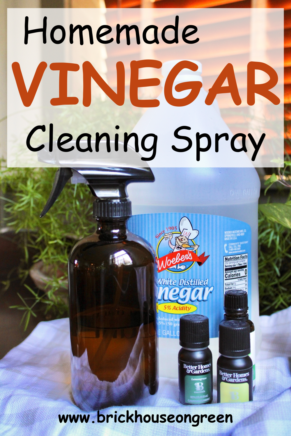 Easy Homemade Household Vinegar Cleaner - This Hygge Home