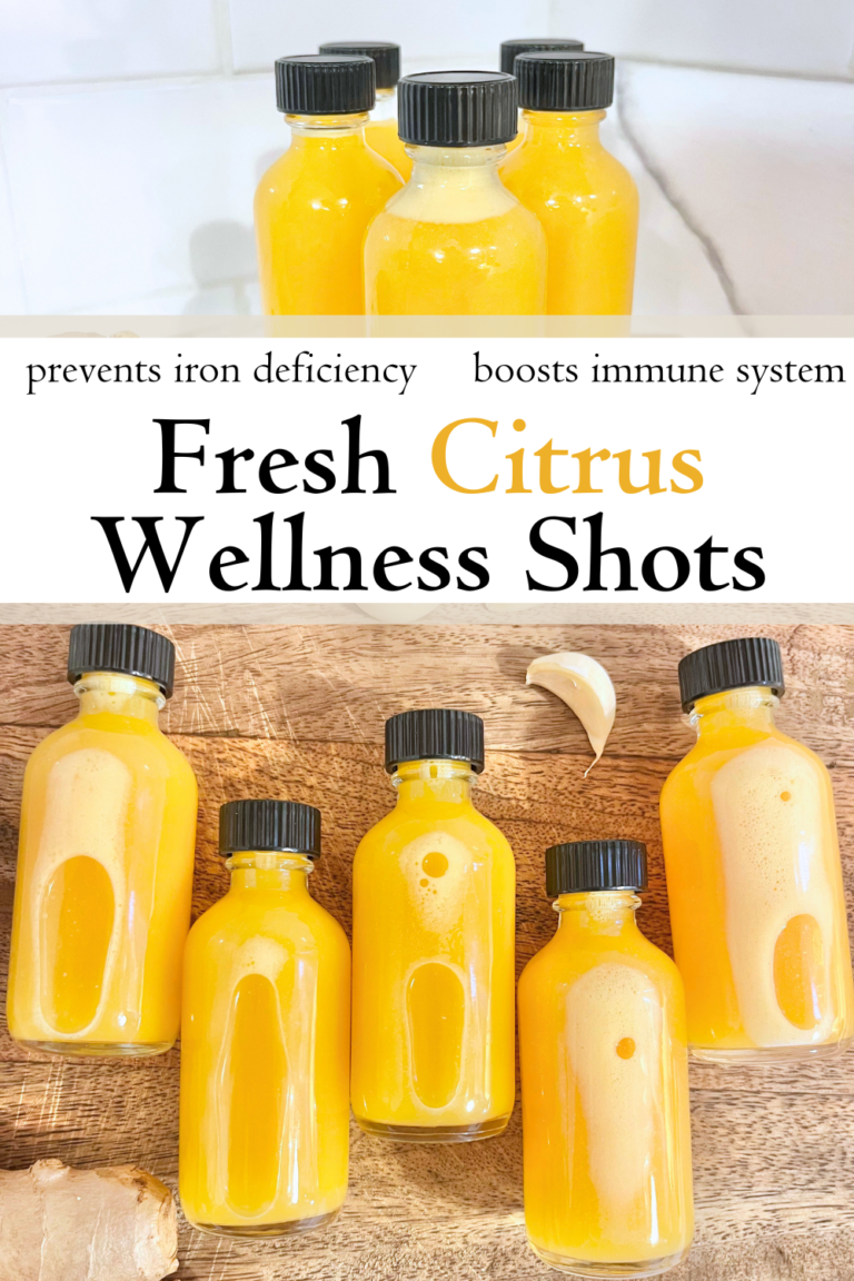 Easy Immunity Boosting Shots Recipe With Fresh Citrus - This Hygge Home