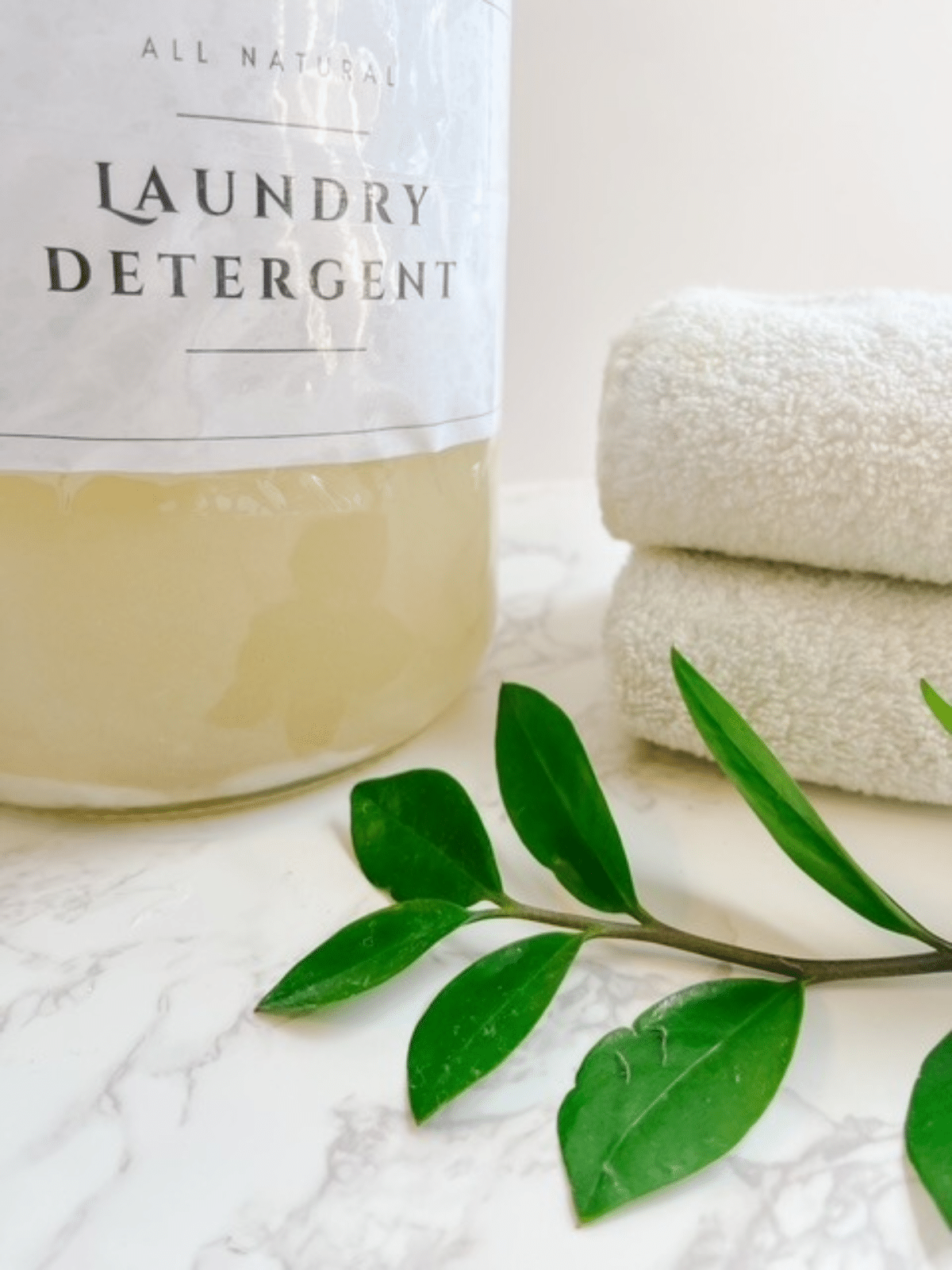 Homemade Liquid Laundry Detergent With Printable Labels - This Hygge Home