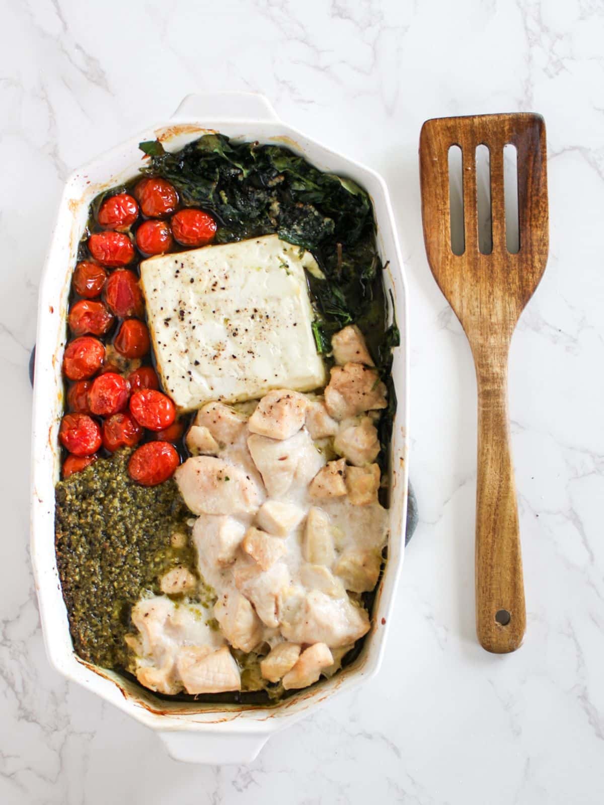 30 Minute Chicken Feta Pasta In One Pan - This Hygge Home